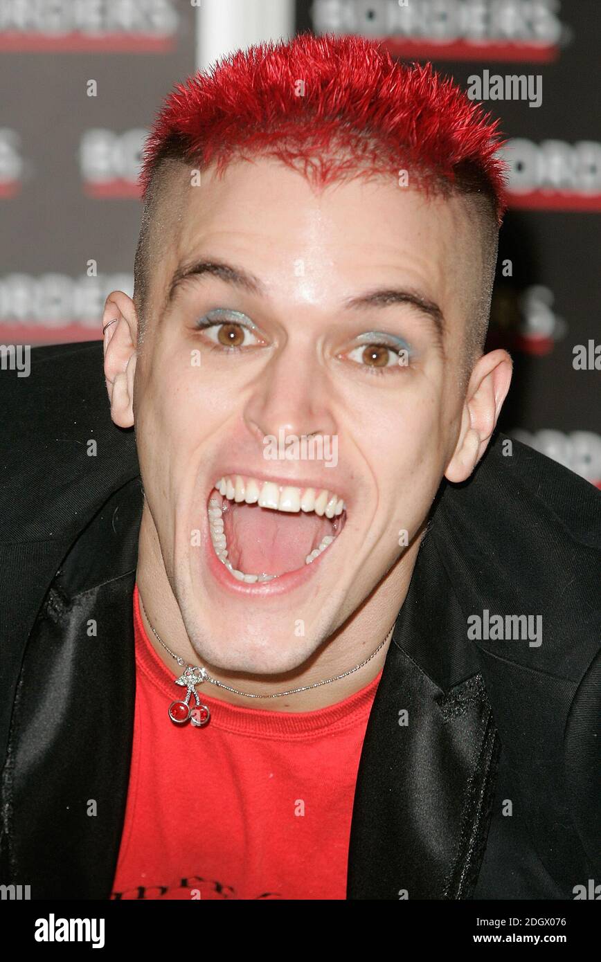 Pete Bennett from Big Brother signs copies of his book My Story at ...