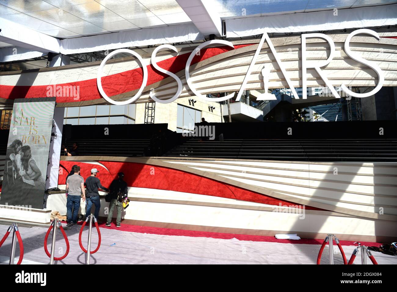 The Dolby Theatre during Oscars Set Up week, Los Angeles. Photo credit ...