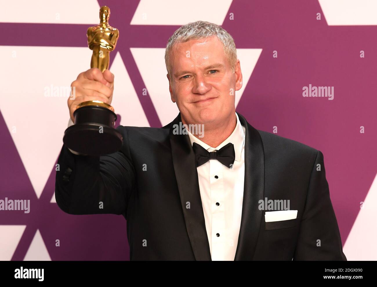 John Ottman with the award for Film Editing for Bohemian Rhapsody in ...
