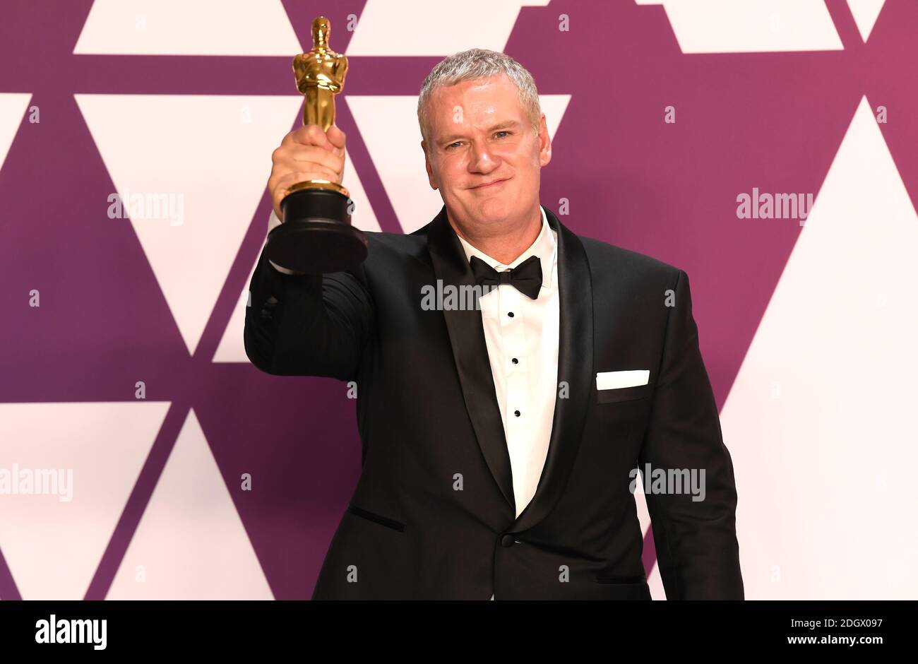 John Ottman with the award for Film Editing for Bohemian Rhapsody in ...