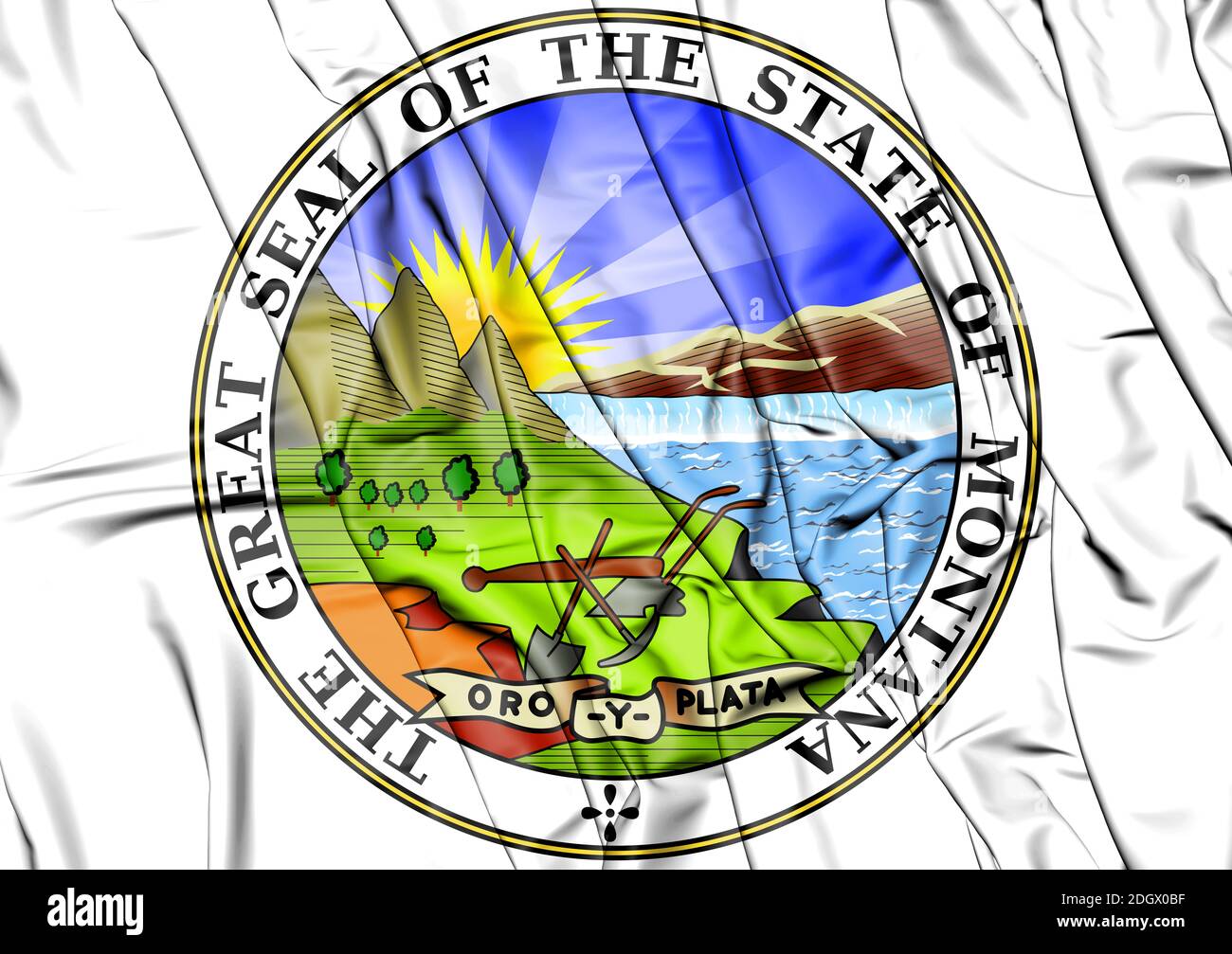 Montana state seal hi-res stock photography and images - Alamy