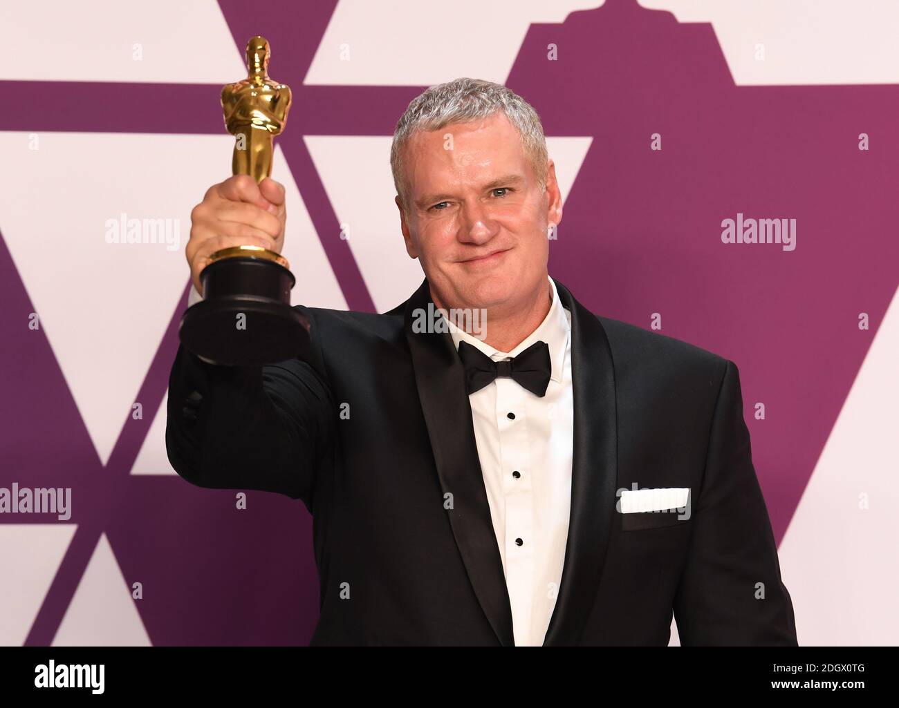 John Ottman with the award for Film Editing for Bohemian Rhapsody in ...