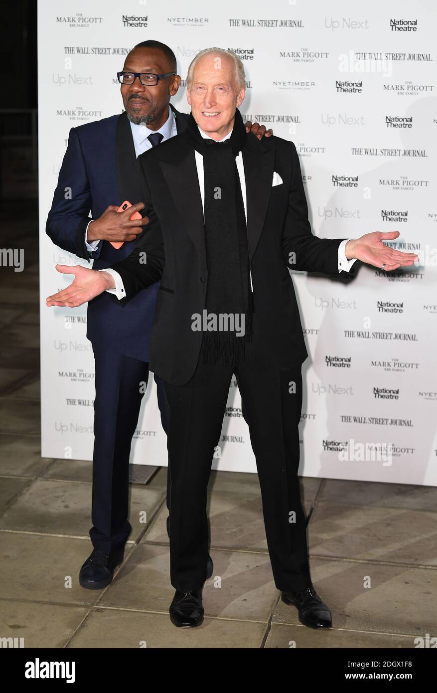Lenny Henry and Charles Dance attending the Up Next Gala held at the ...