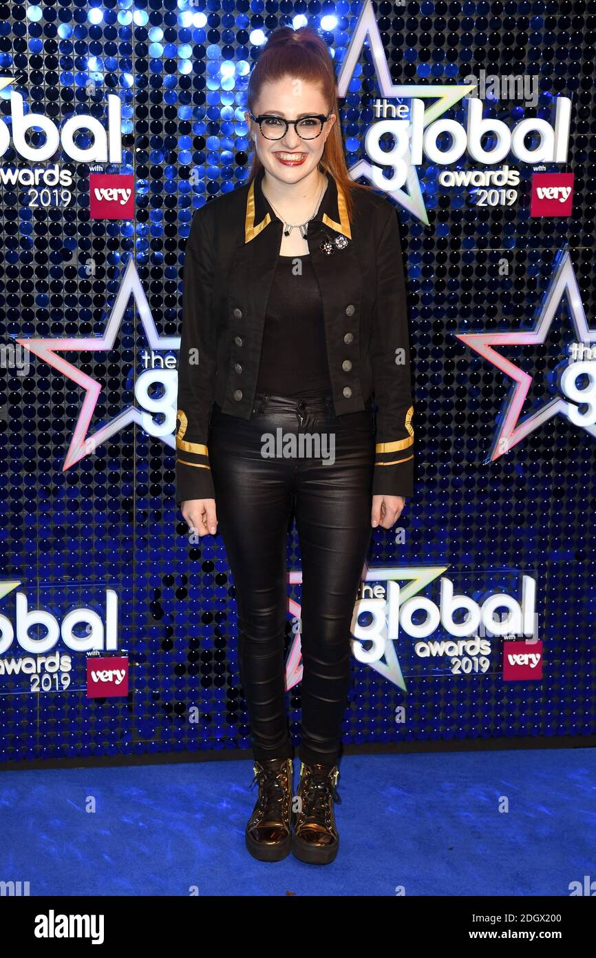 Jess Gillam attends The Global Awards 2019 with Very.co.uk held at ...