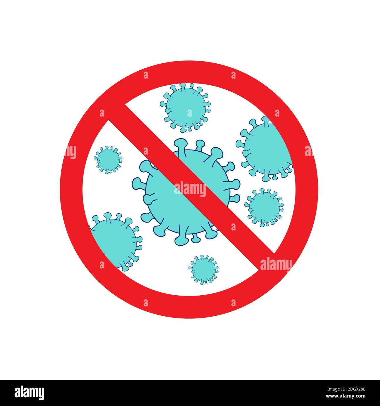Stop Coronavirus Infection Sign Stock Photo - Alamy