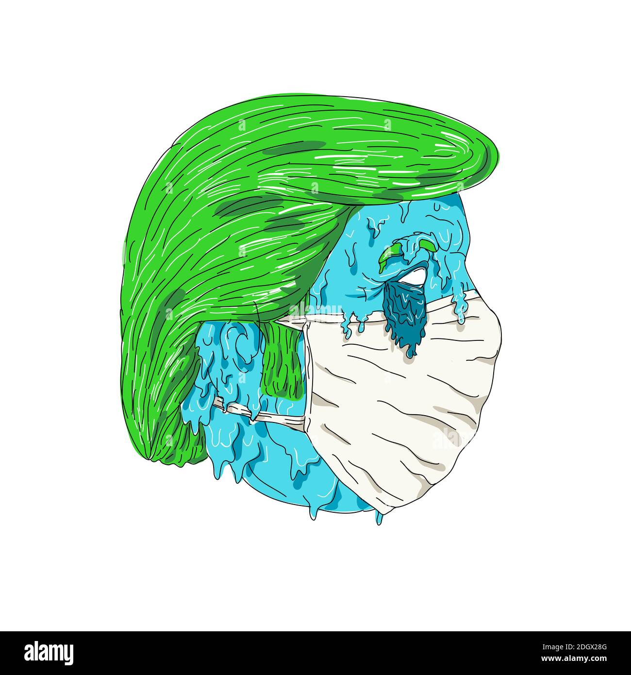 Mask grotesque Cut Out Stock Images & Pictures - Alamy