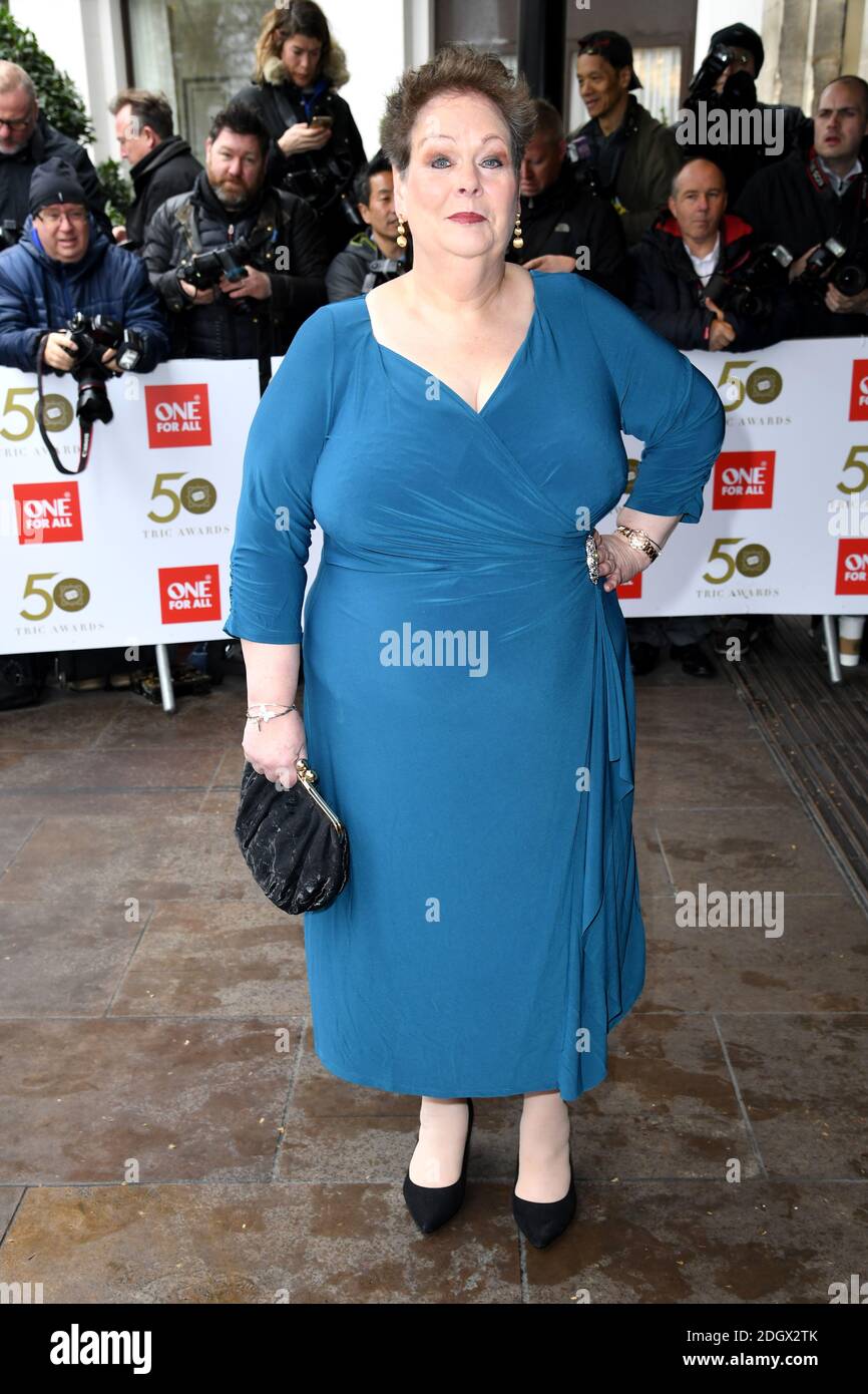 Anne Hegerty attending the TRIC Awards 50th Birthday held at The ...