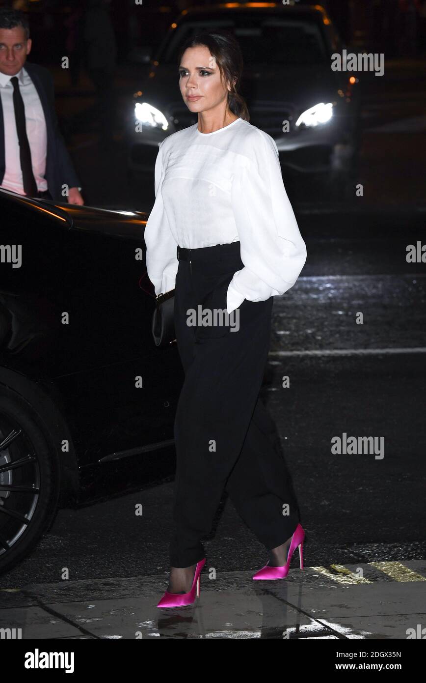 Victoria Beckham arriving at the 2019 Portrait Gala, National Portrait ...