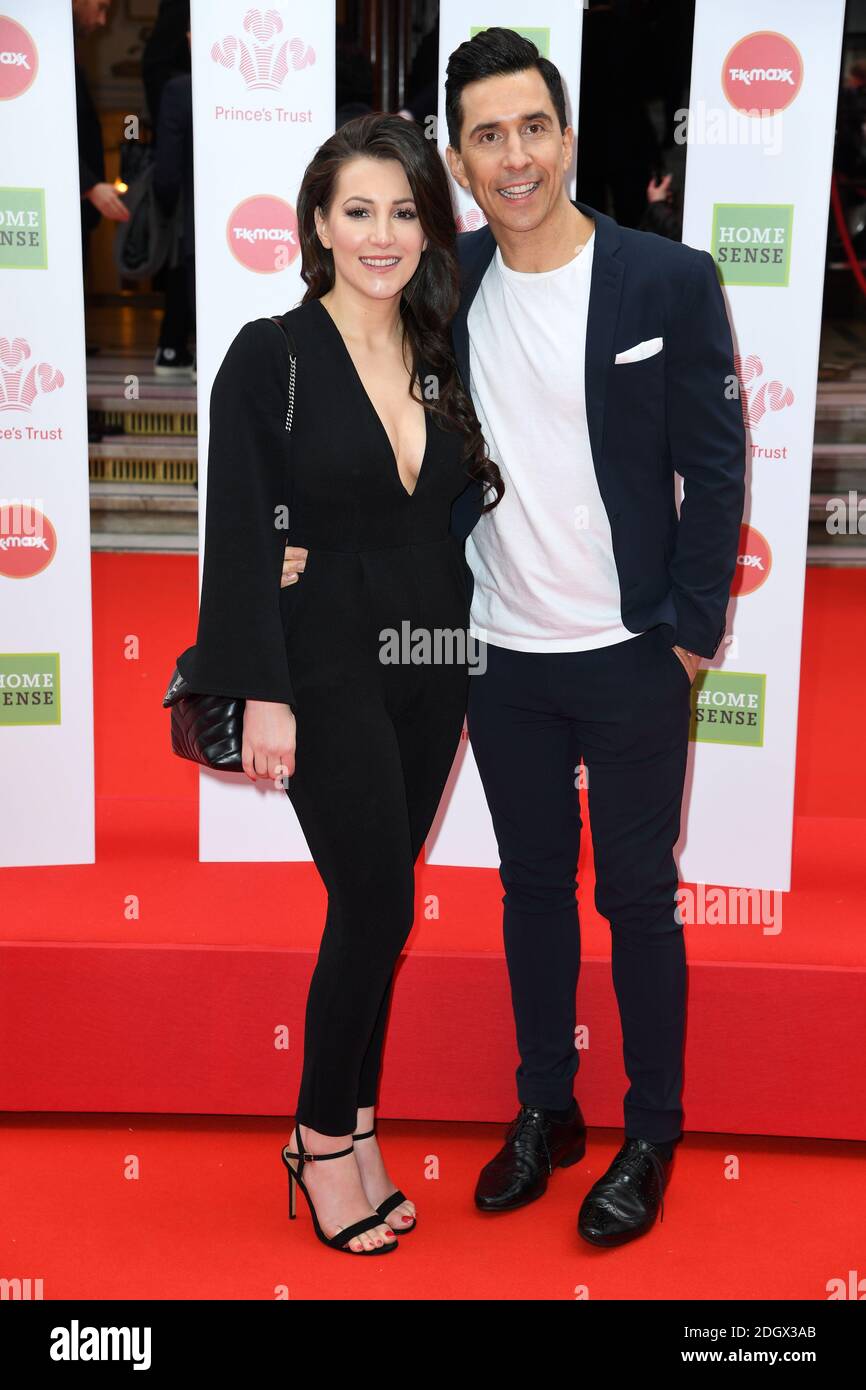 Russell Kane and Lindsay Cole attending the National Prince's Trust and ...