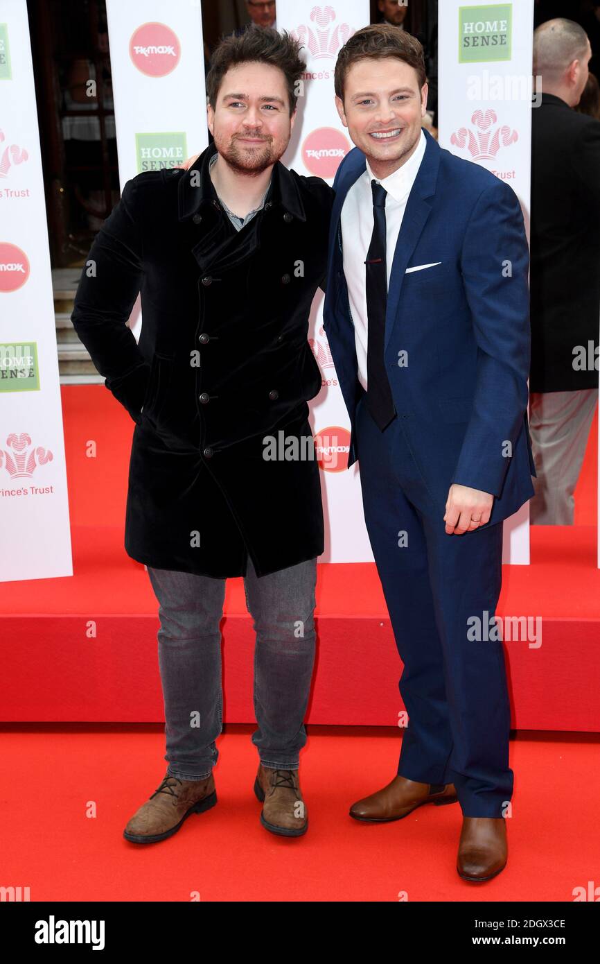 Sam Nixon and Mark Rhodes attending the National Prince's Trust and TK ...