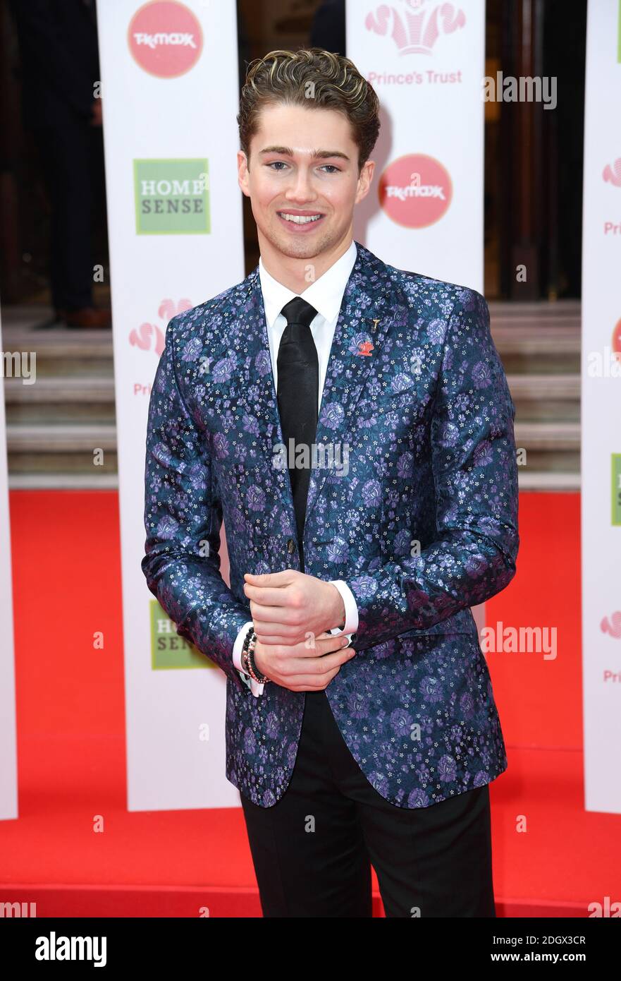 AJ Pritchard attending the National Prince's Trust and TK Maxx ...