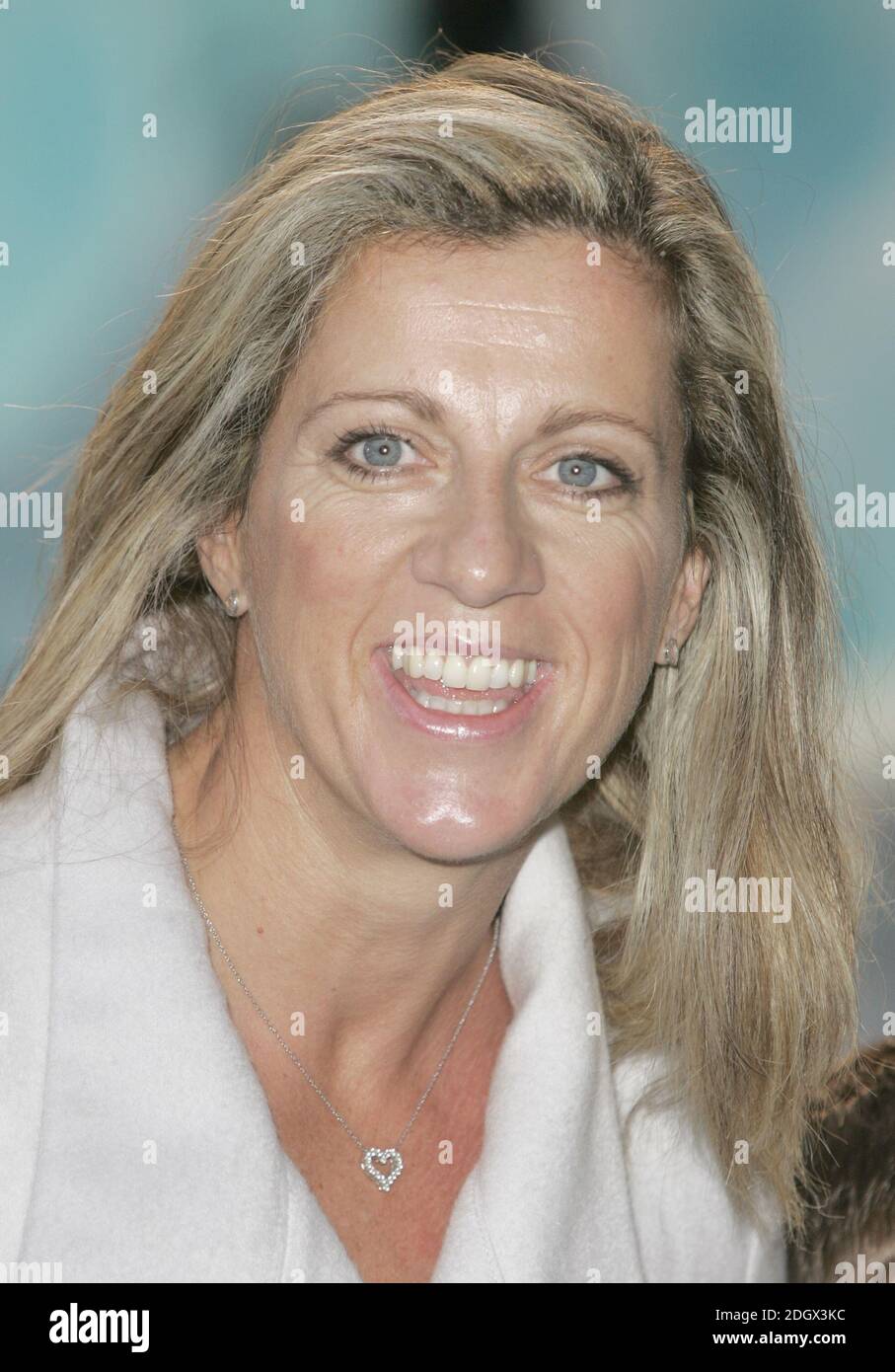 Sally Gunnell arriving at the European Premiere of Happy Feet, Empire ...