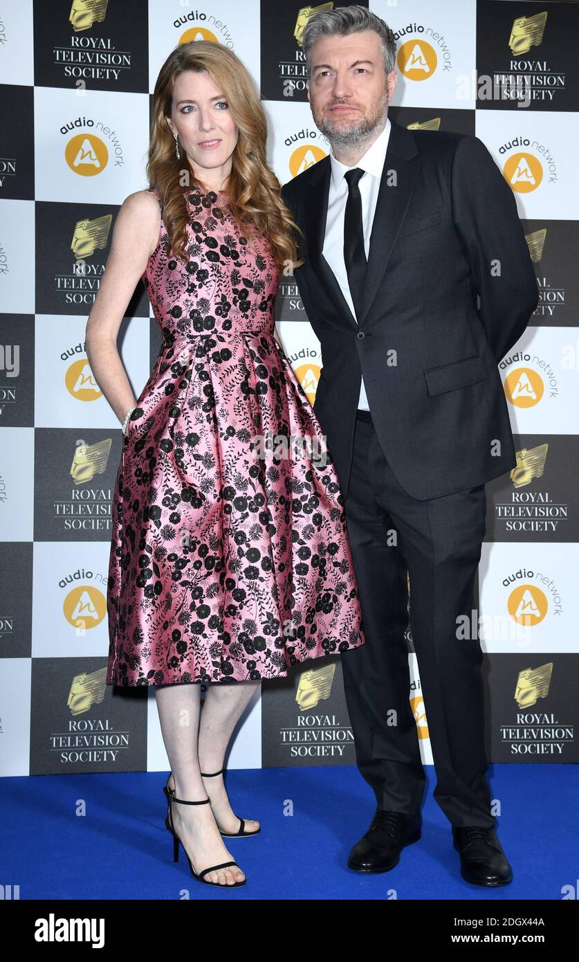 Annabel Jones and Charlie Brooker attending the 2019 Royal Television ...