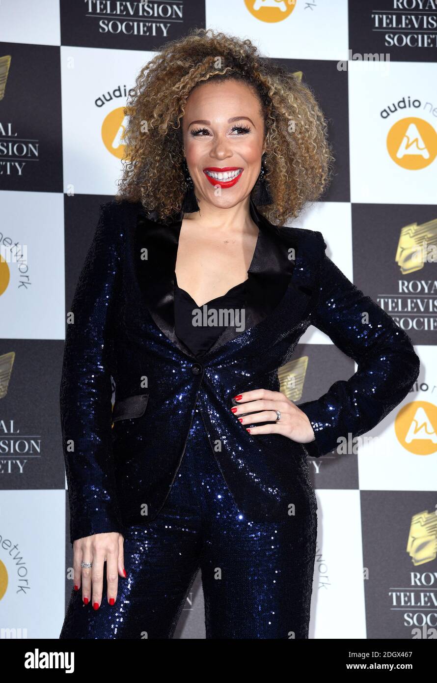 Ria Hebden attending the 2019 Royal Television Society Programme Awards ...