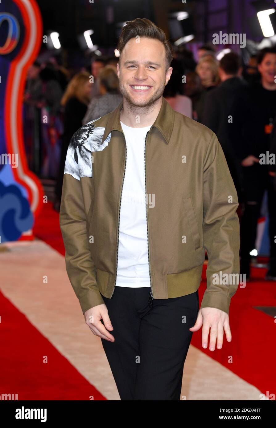 Olly Murs attending the european premiere of Dumbo held at Curzon ...