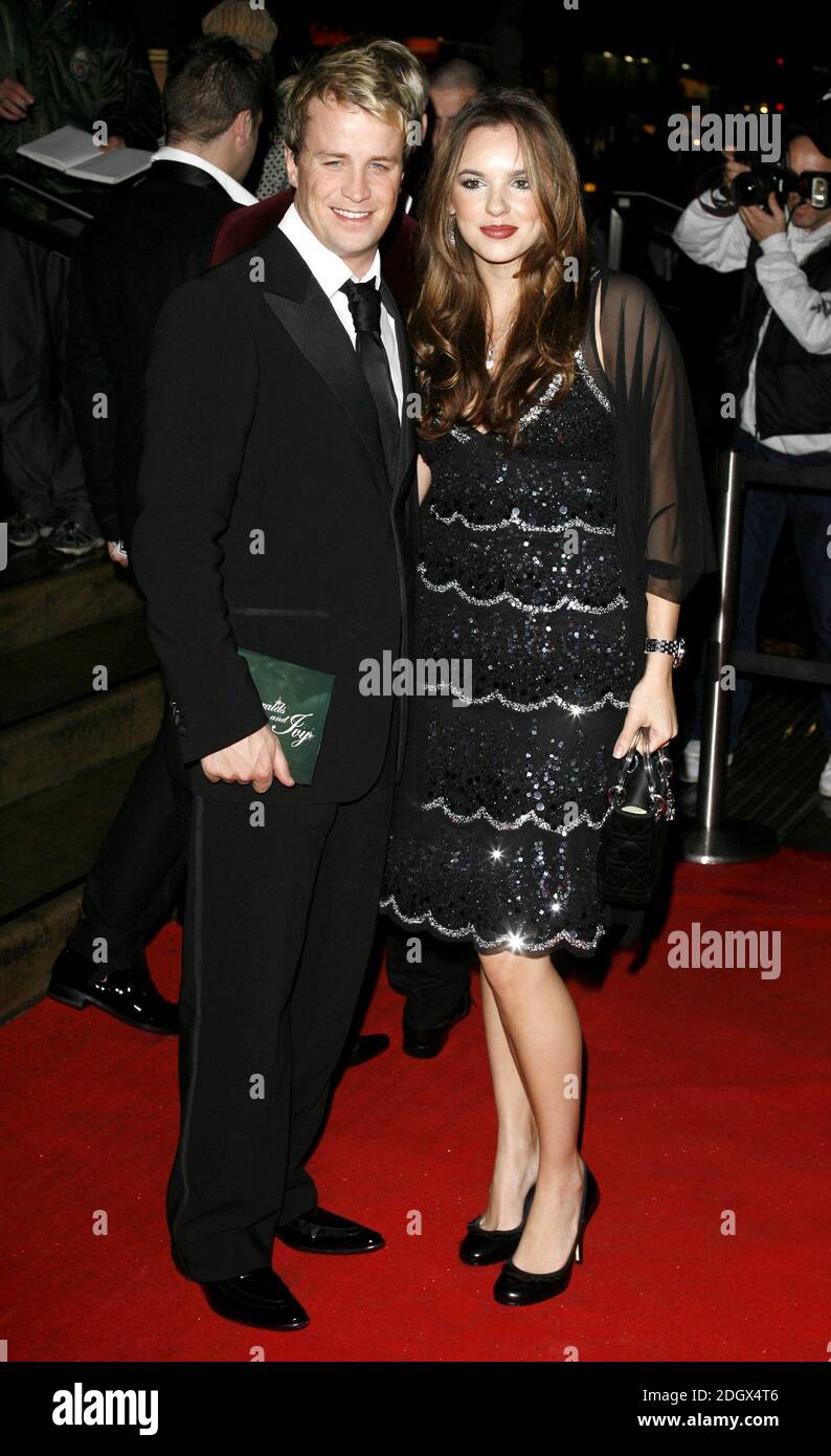 Kian Egan and Jodi Albert attending Emeralds and Ivy Ball, Camden Round ...