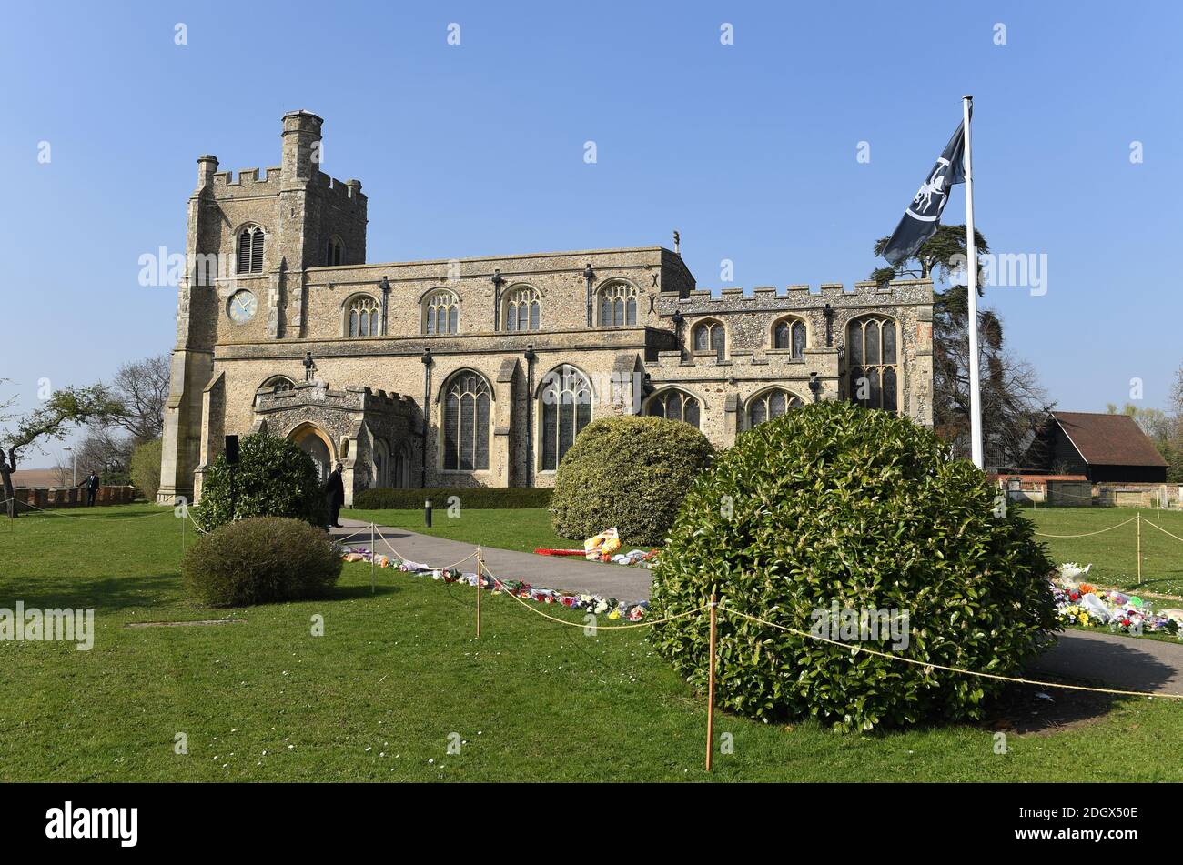 Keith flint funeral bocking essex hi-res stock photography and images ...