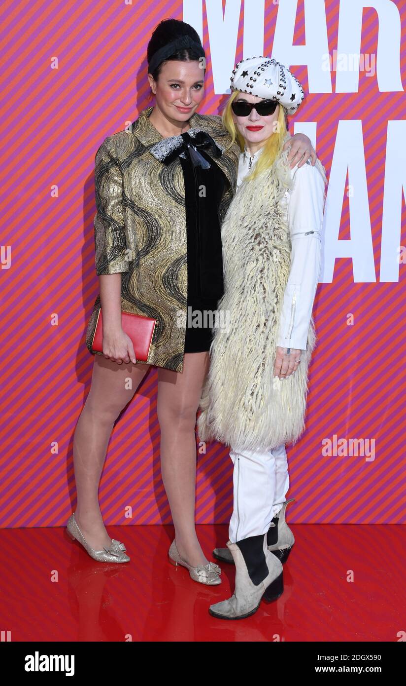 Gizzi Erskine and Pam Hogg attending the Mary Quant VIP Preview at the ...