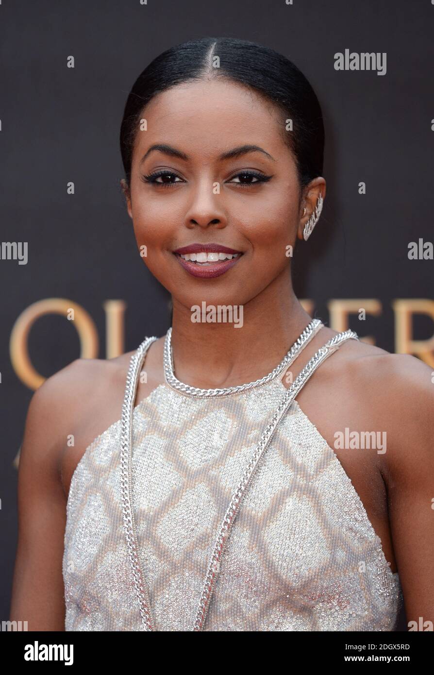 Adrienne Warren attending the Laurence Olivier Awards, Royal Albert ...