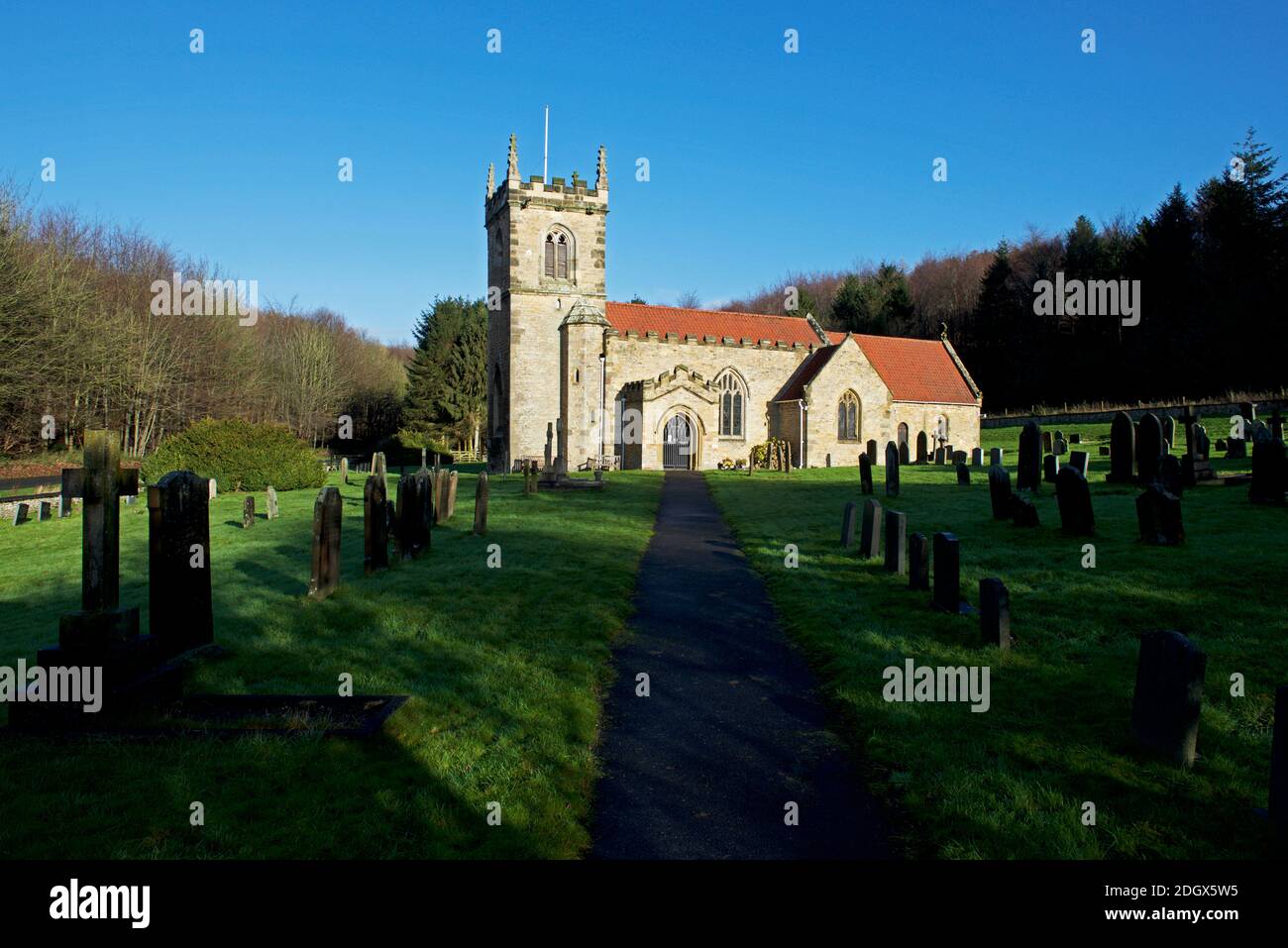 All Saints Church, Brantingham, East Yorkshire, England UK Stock Photo ...