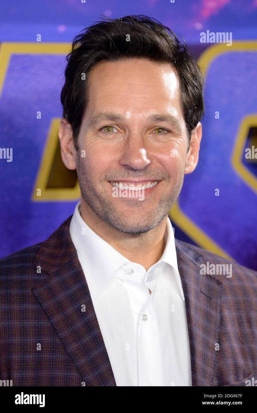 Paul Rudd attending the Avengers: Endgame fan event held at ...