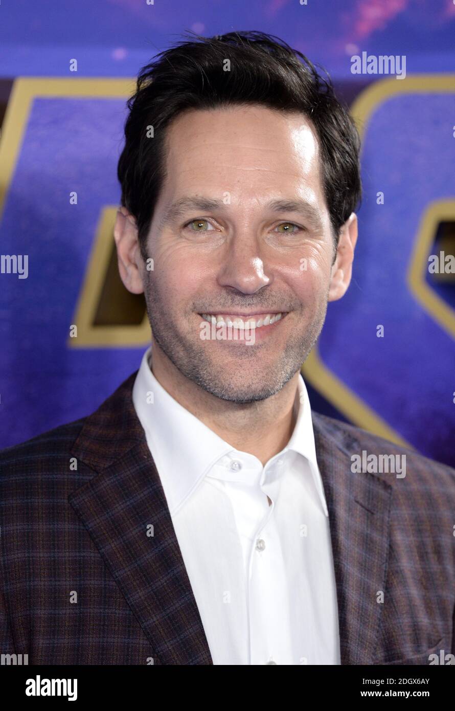 Paul Rudd attending the Avengers: Endgame fan event held at ...