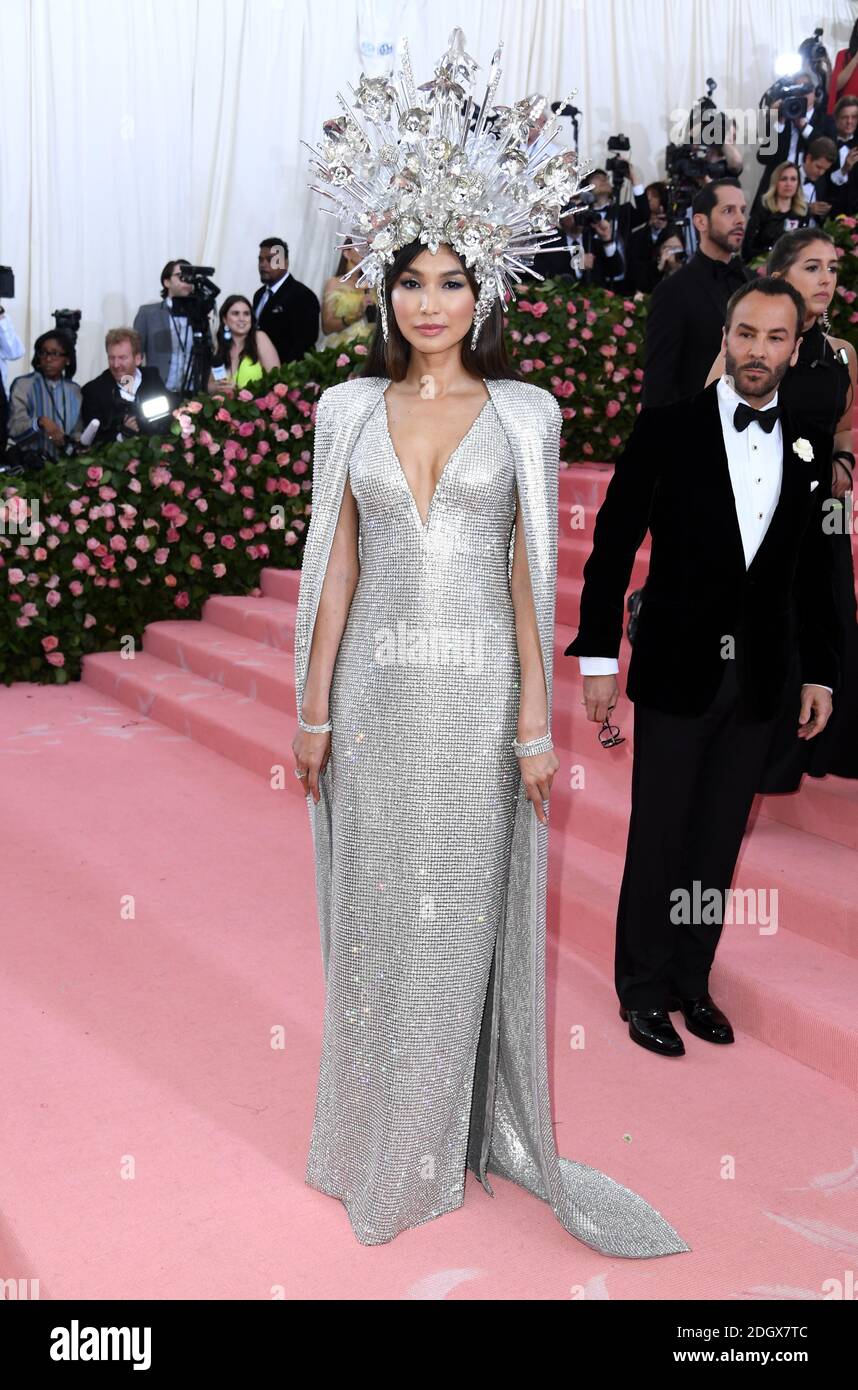 Gemma Chan attending the Metropolitan Museum of Art Costume Institute ...