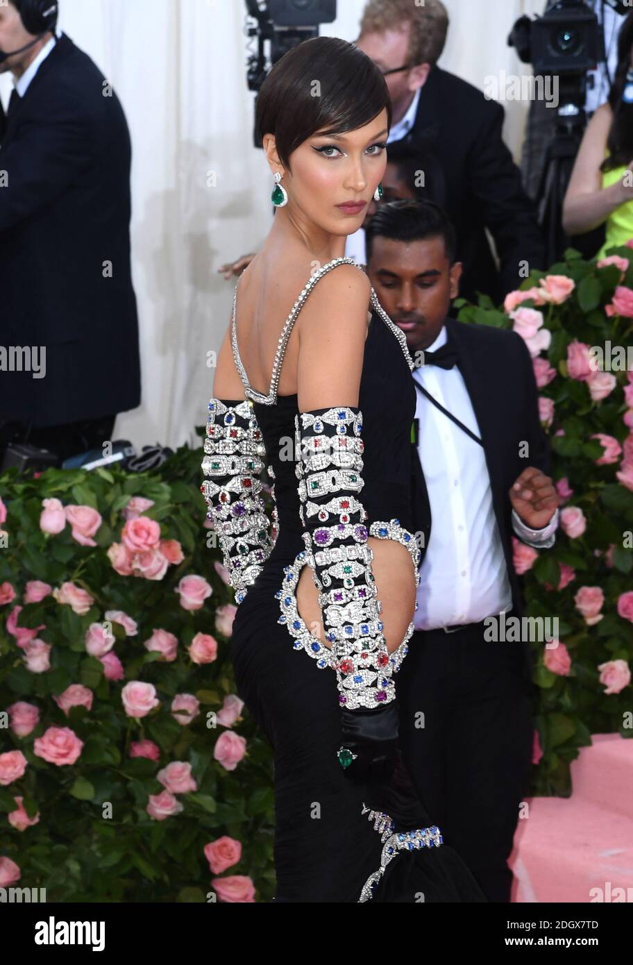 Bella Hadid attending the Metropolitan Museum of Art Costume Institute ...