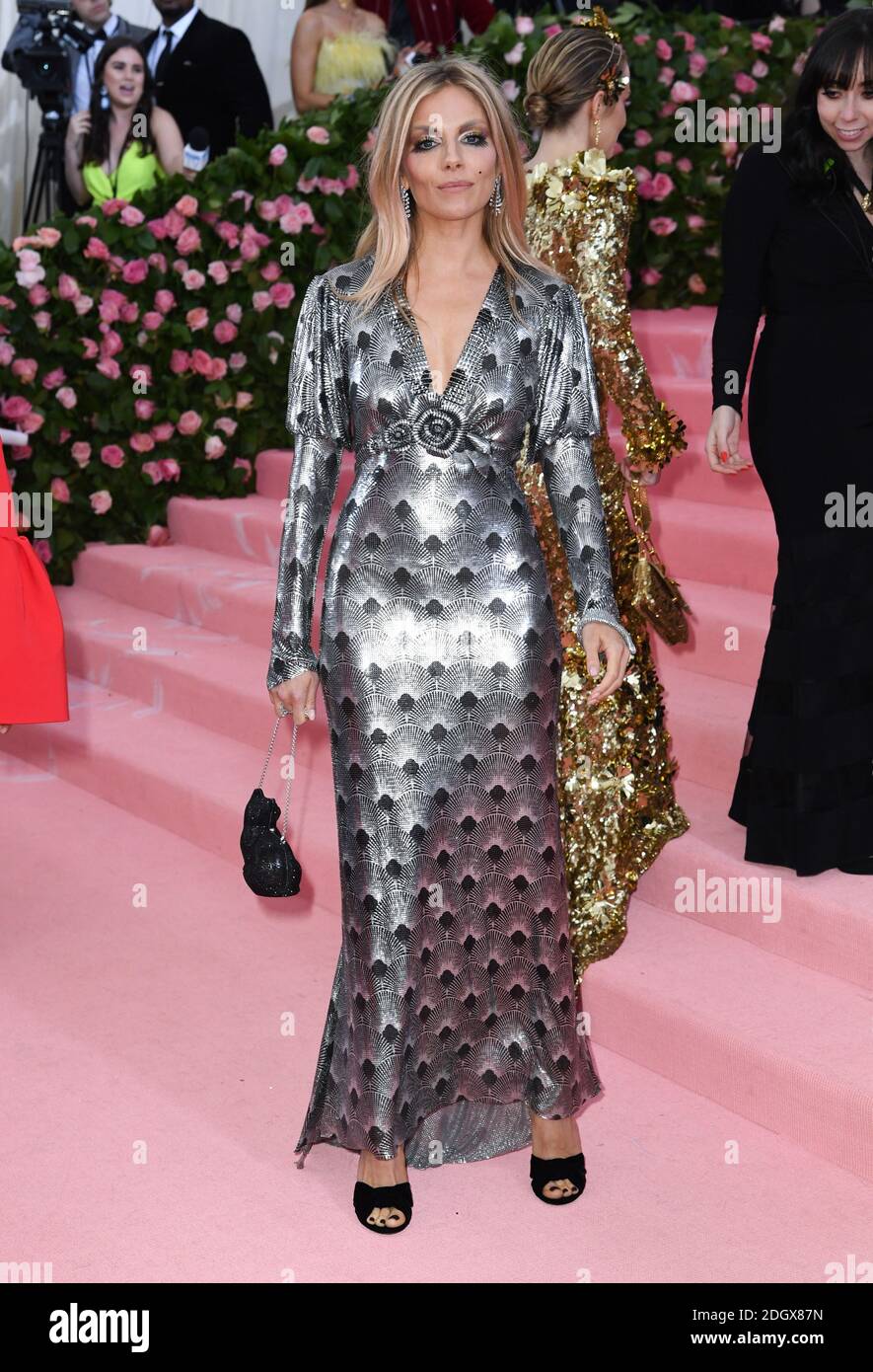 Sienna Miller attending the Metropolitan Museum of Art Costume ...