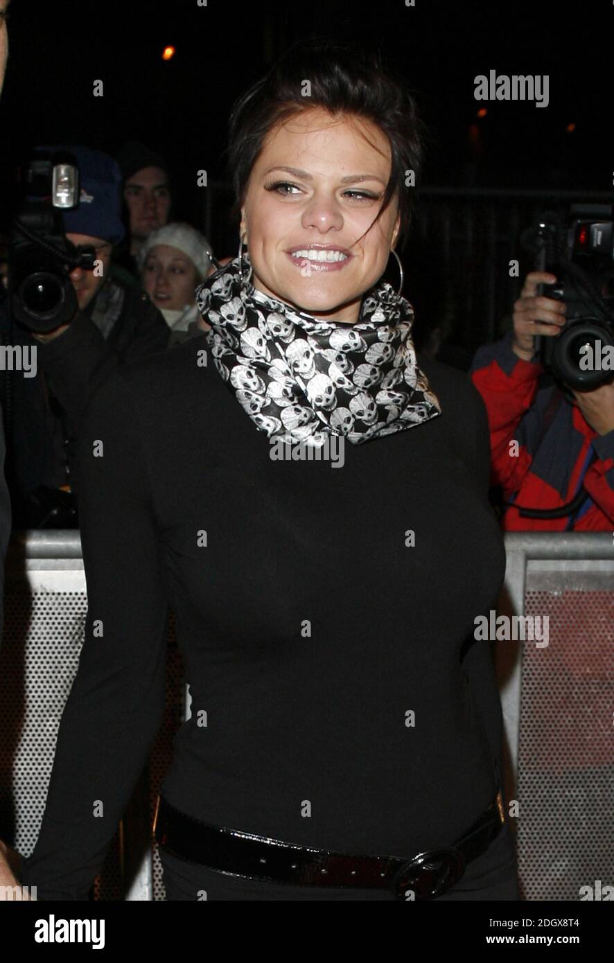 Jade Goody with boyfriend Jack Tweedy arrive at the Big Brother House ...