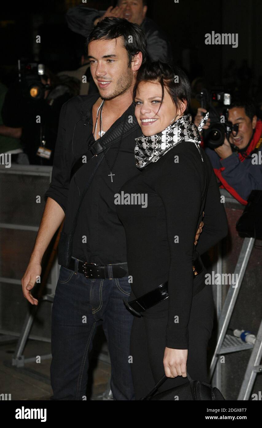 Jade Goody with boyfriend Jack Tweedy arrive at the Big Brother House ...