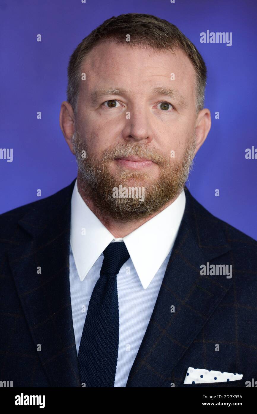 Guy Ritchie attending the Aladdin European Premiere held at the ODEON ...