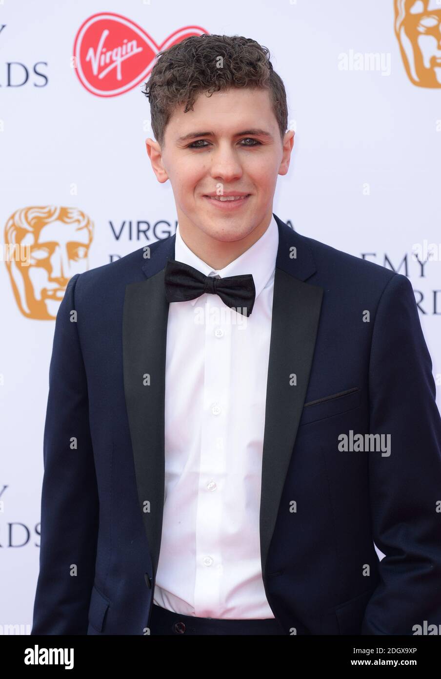 Dylan Llewellyn attending the Virgin Media BAFTA TV awards, held at the ...