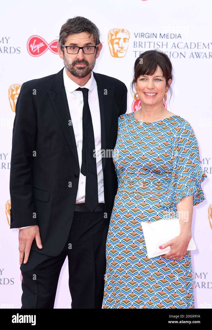 Louis Theroux and Nancy Strang attending the Virgin Media BAFTA TV ...