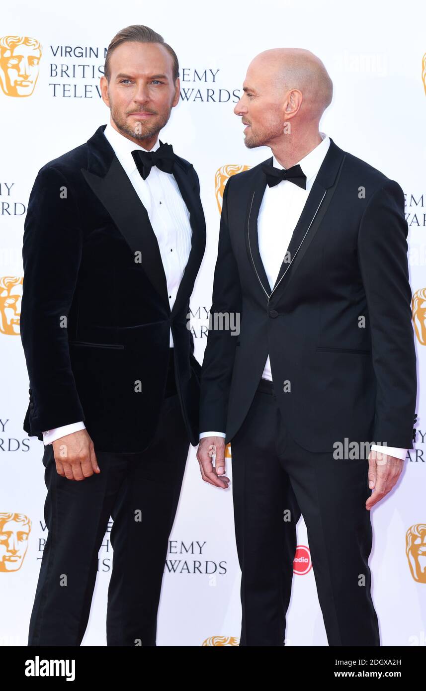 Matt Goss and Luke Goss attending the Virgin Media BAFTA TV awards ...