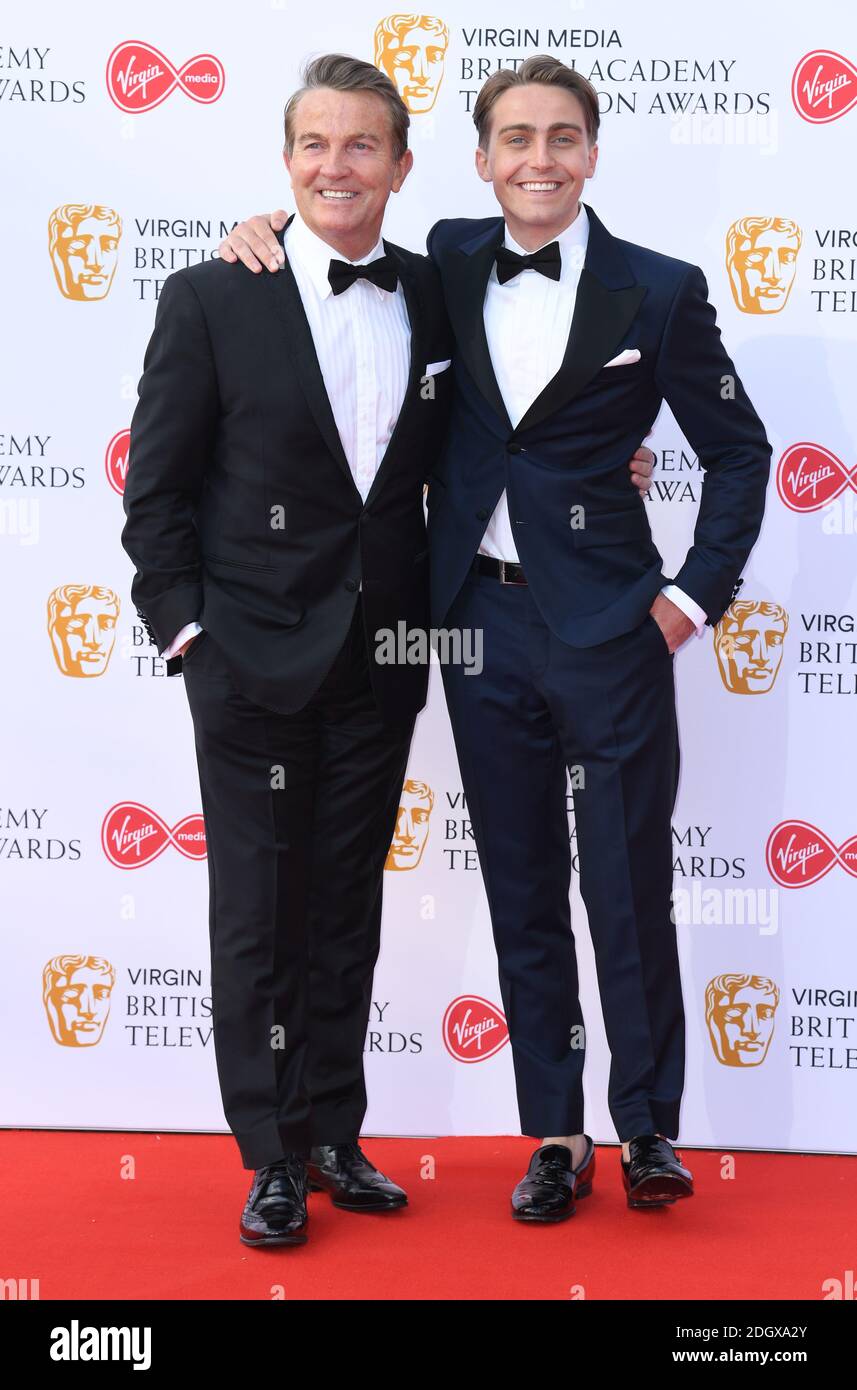 Bradley Walsh and Barney Walsh attending the Virgin Media BAFTA TV ...