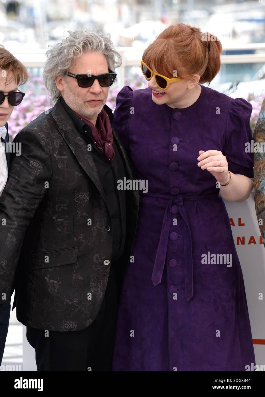 Dexter Fletcher and Bryce Dallas Howard at the Rocketman photocall, the ...