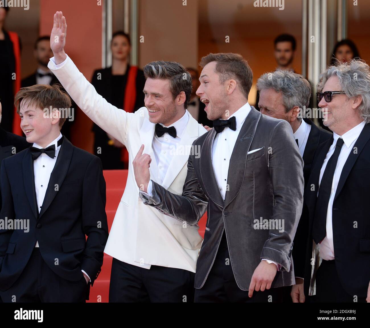 Kit Connor, Richard Madden, Taron Egerton and Dexter Fletcher attending ...