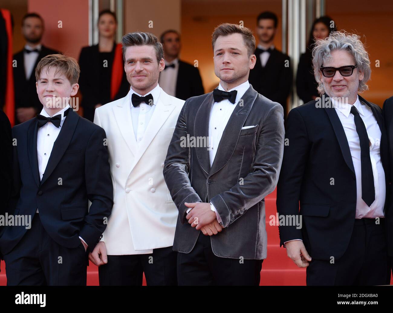 Kit Connor, Richard Madden, Taron Egerton and Dexter Fletcher attending ...