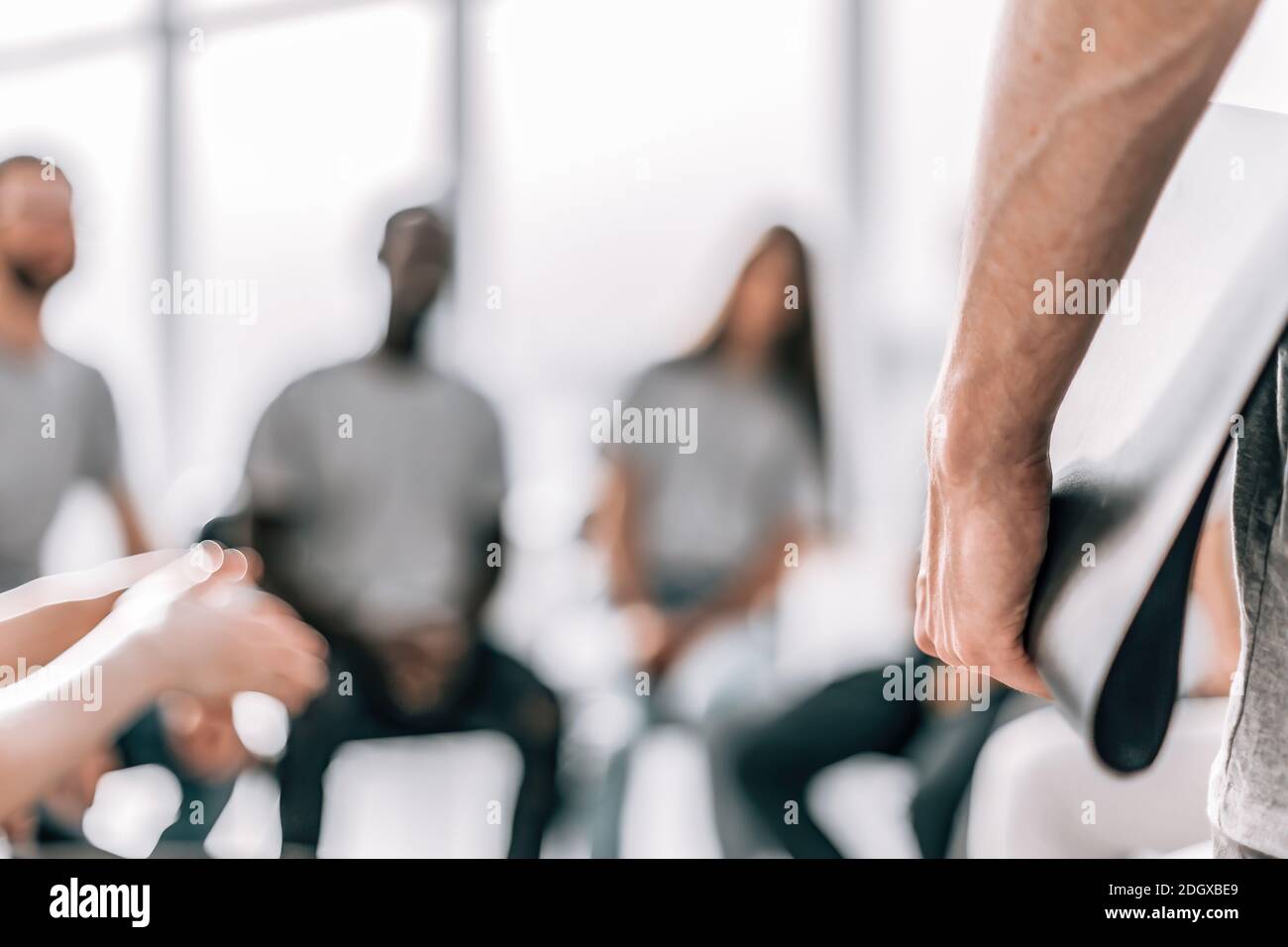 background image project Manager meeting with business team Stock Photo ...