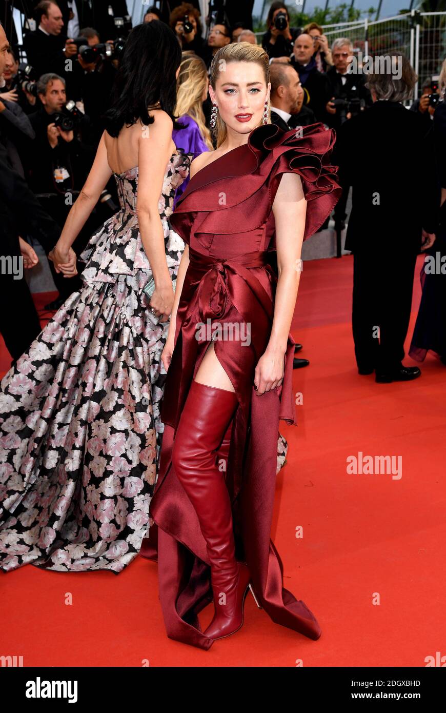 Amber Heard attending the Pain and Glory premiere, held at the Grand ...