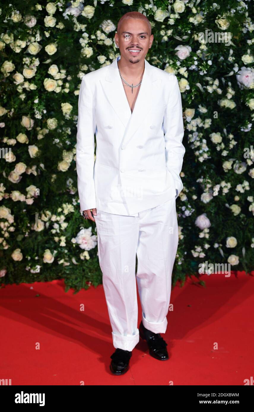 Evan Ross arriving at the Charles Finch Filmmakers Dinner, Eden Rock ...