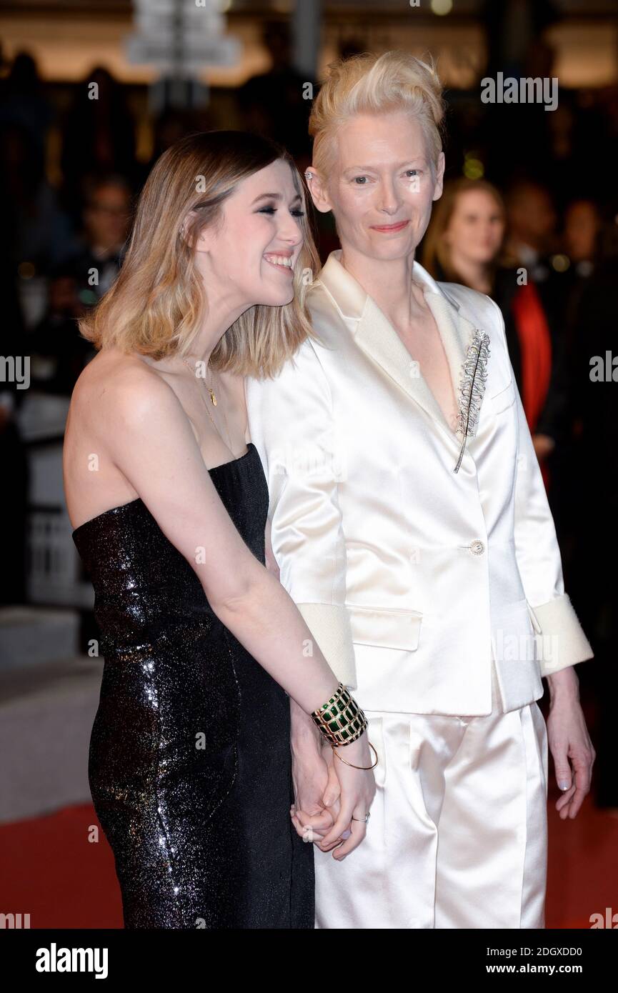Honor Swinton Byrne and Tilda Swinton attending the Parasite Premiere ...