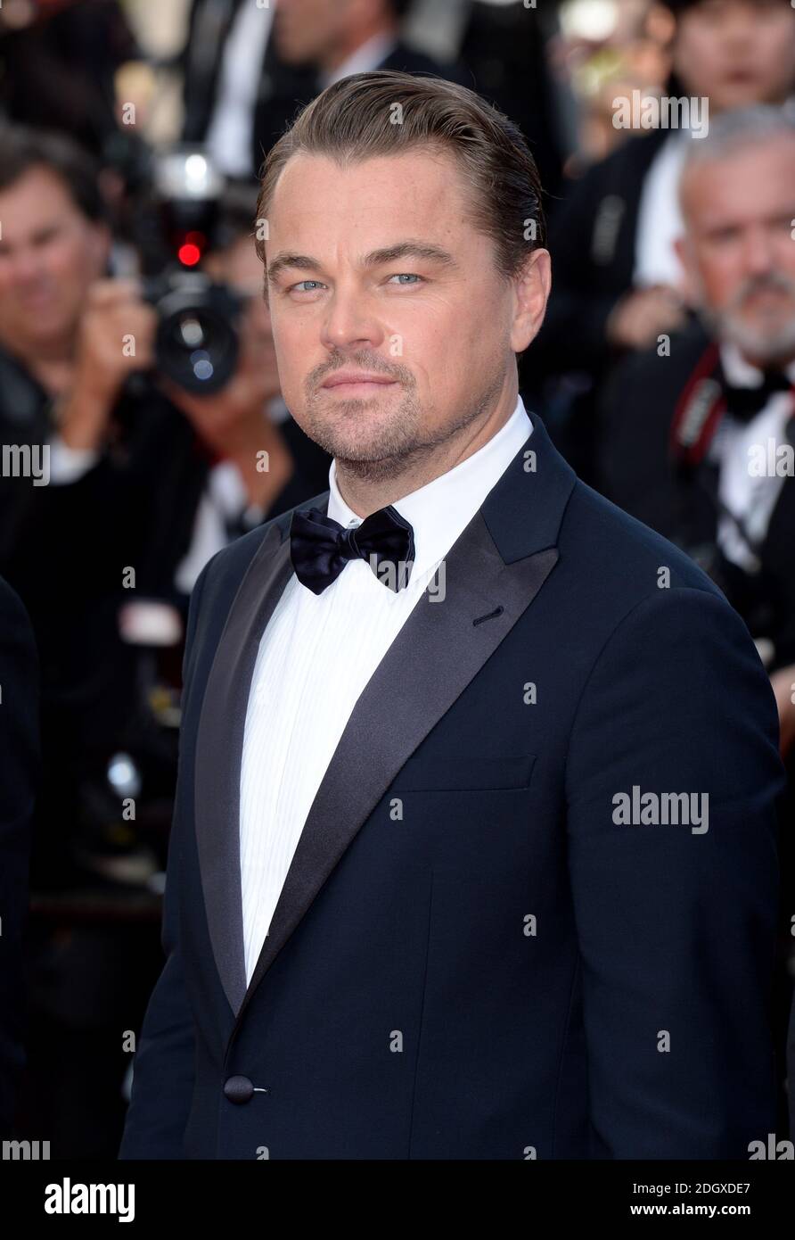Leonardo DiCaprio arriving for the Once Upon a Time in Hollywood ...
