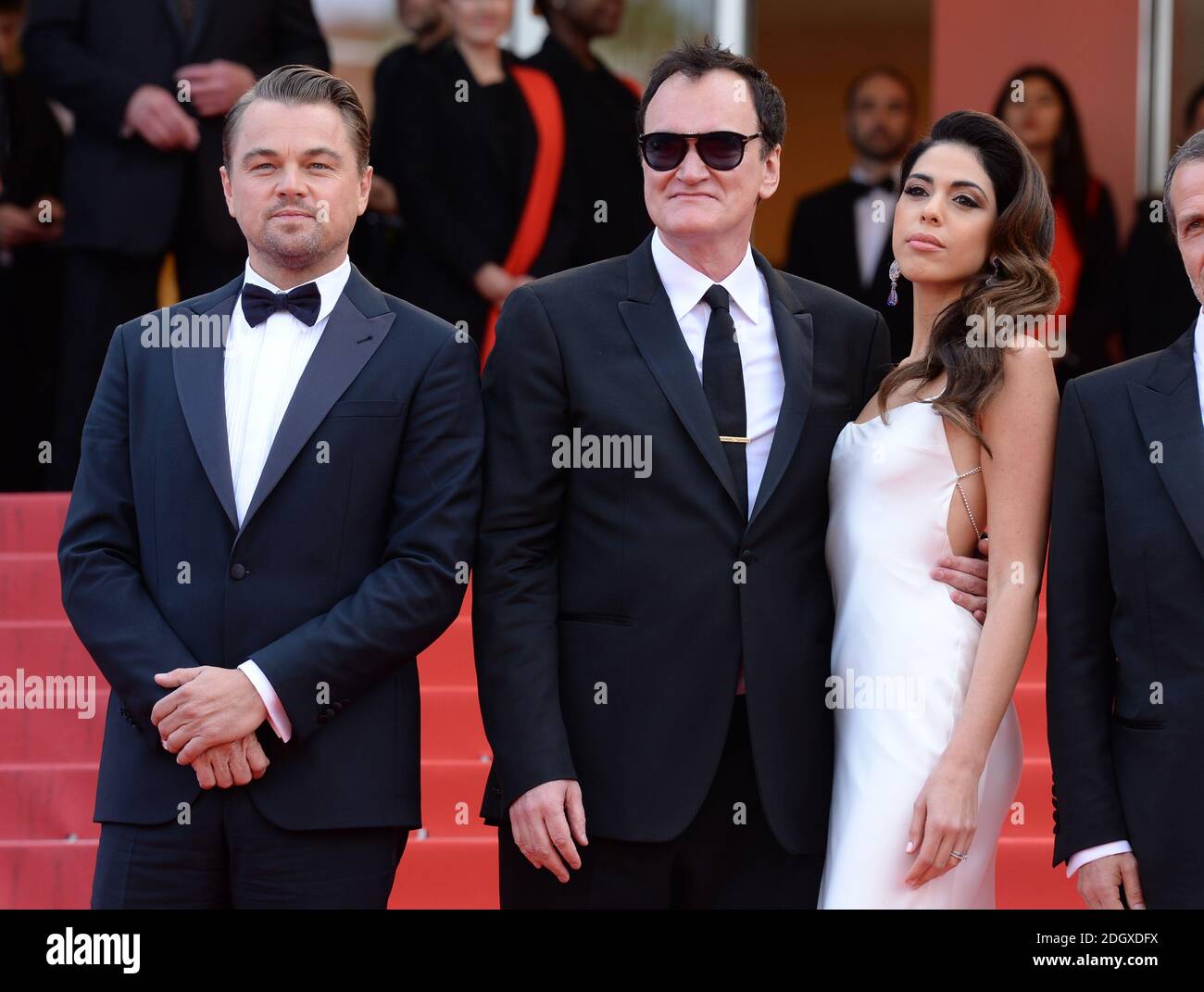 Leonardo DiCaprio, Quentin Tarantino and Daniela Pick arriving for the ...