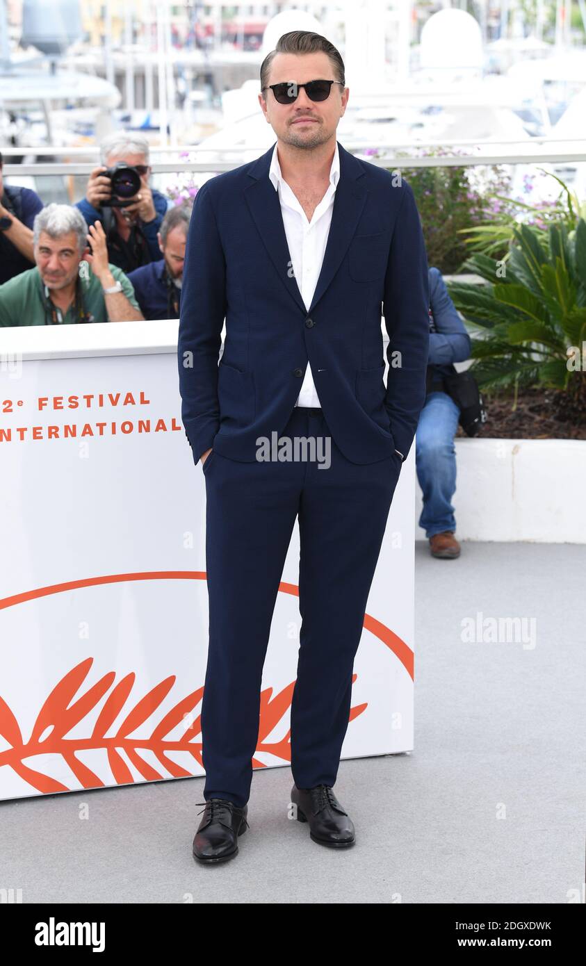 Leonardo DiCaprio attending the Once Upon a Time in Hollywood Photocall, during the 72nd Cannes ...