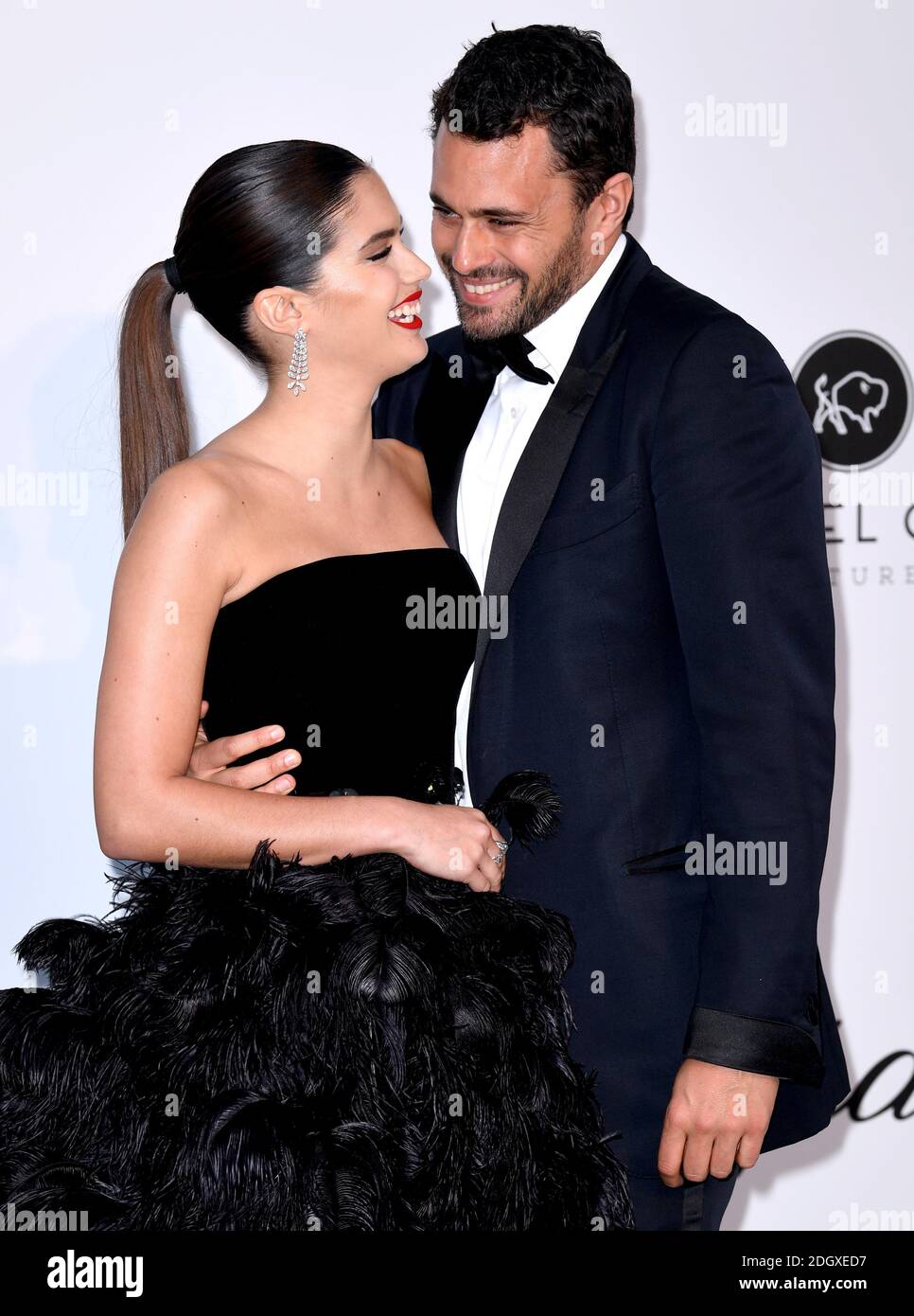 Sara Sampaio and Oliver Ripley attending the 26th amfAR Gala held at ...