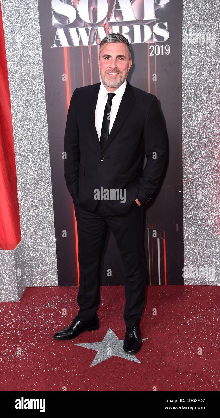 Greg Wood attending the British Soap Awards 2019 held at The Lowry ...