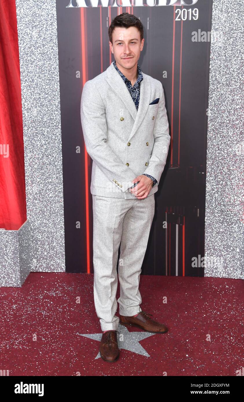 Ryan Prescott attending the British Soap Awards 2019 held at The Lowry ...
