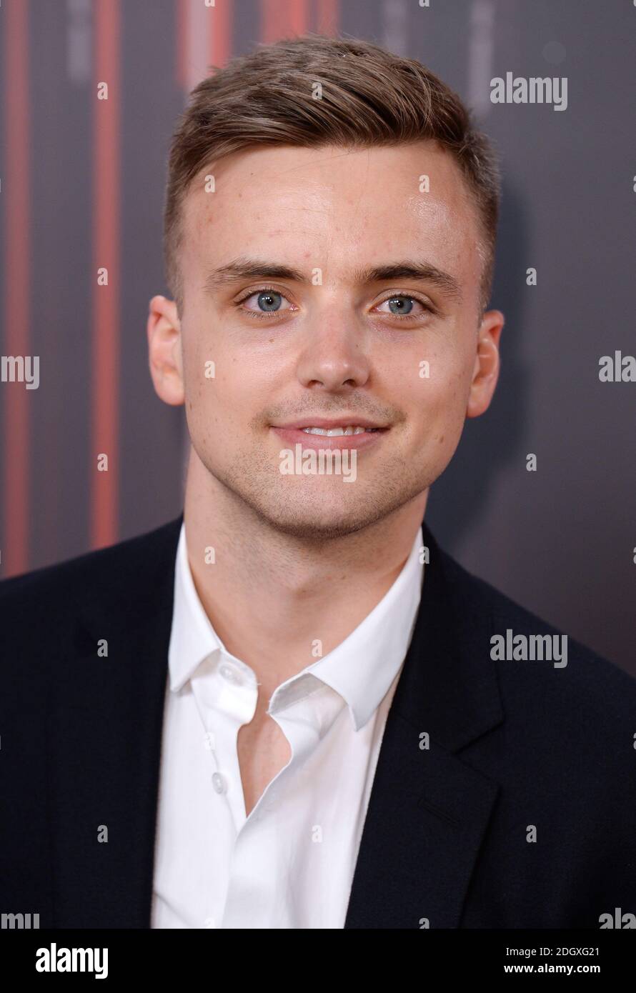 Parry Glasspool attending the British Soap Awards 2019 held at The ...